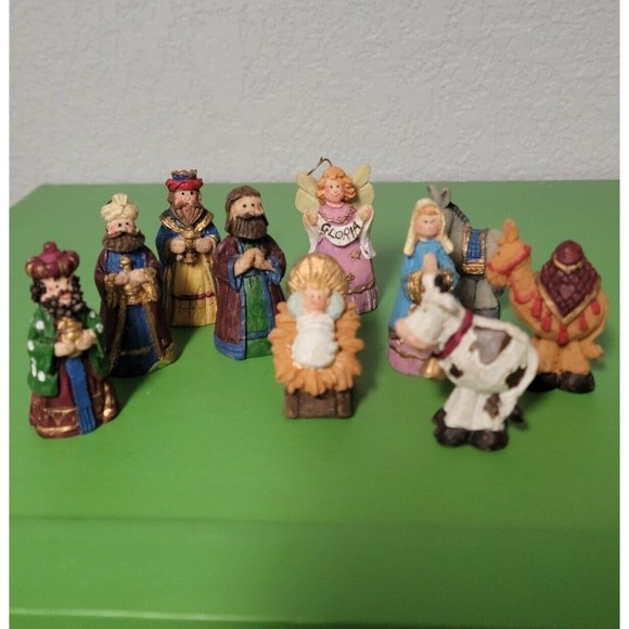 Giftco Inc | Holiday | Vtg Giftco Polystone Piece Mini Miniature ...